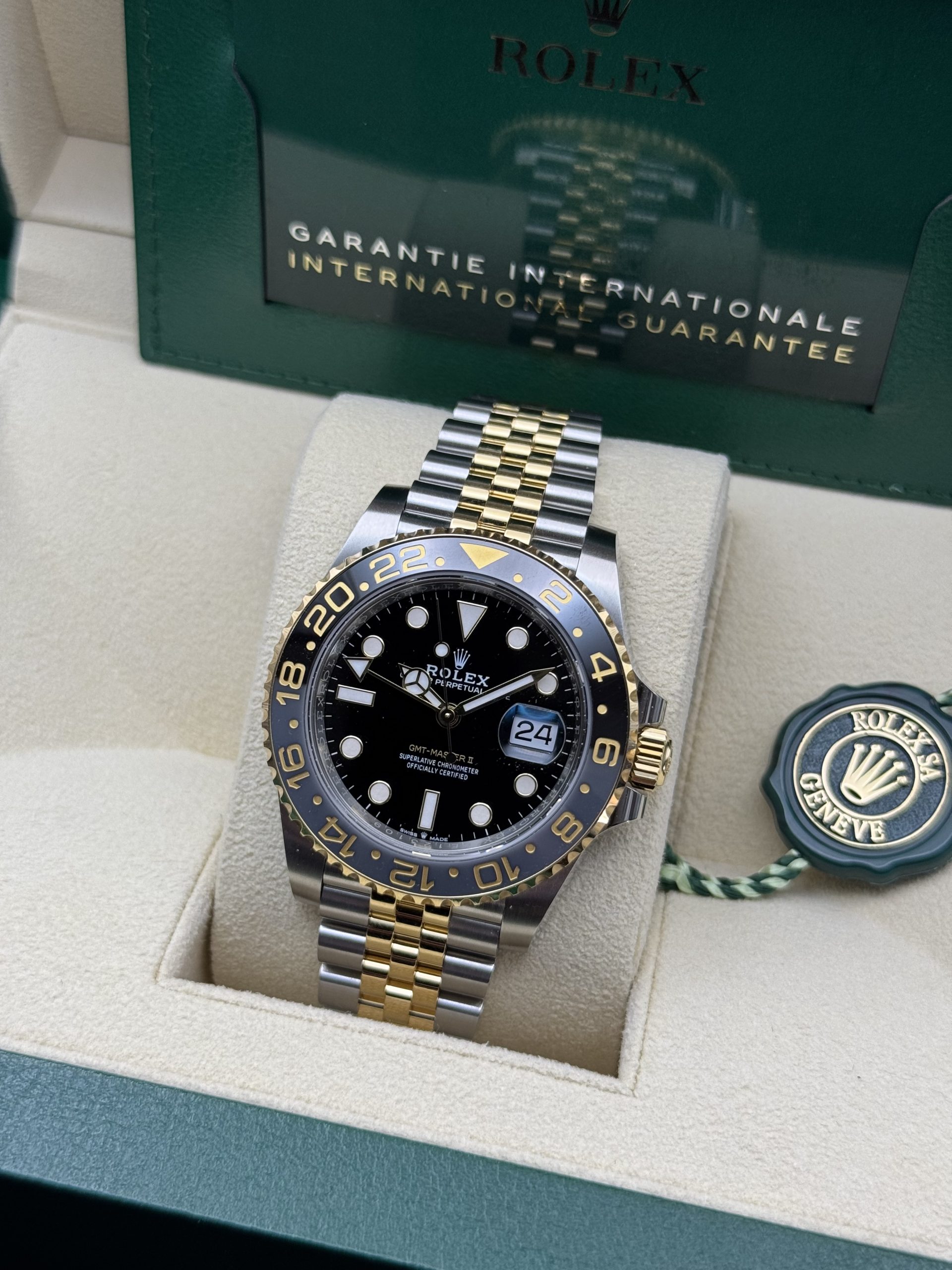 126713GRNR Rolex GMT Master II "Bumble Bee" - Killing Time